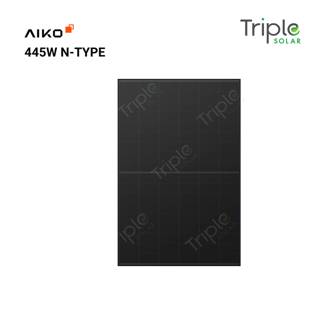 Aiko 445w Full Black | Triple Solar